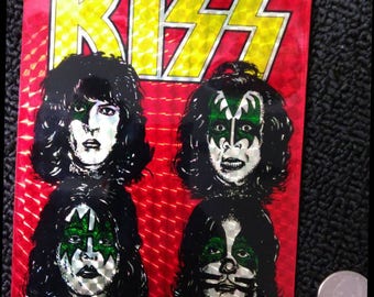 Kiss band stickers | Etsy