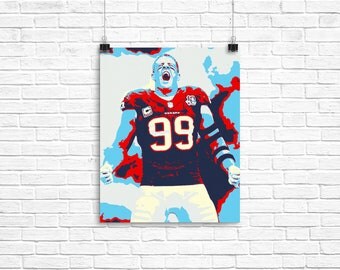 Jj watt | Etsy