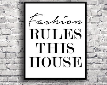 Bedroom rules | Etsy