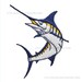Sailfish Embroidery Design