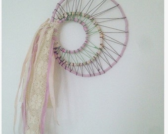 Lace wall hanging | Etsy