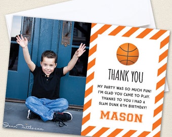 Basketball thank you | Etsy