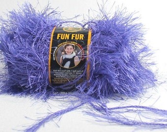Fun fur yarn | Etsy