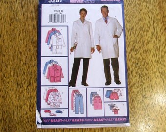 Lab coat pattern | Etsy