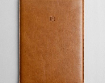Universal laptop folder macbook folio notebook case leather