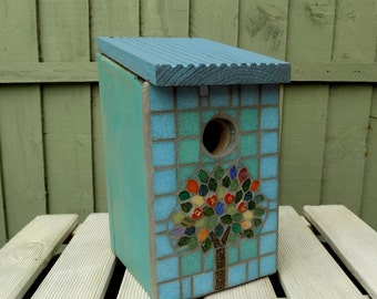 Decorated bird house | Etsy