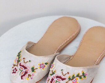 Boho slippers | Etsy