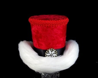 Velvet top hat | Etsy