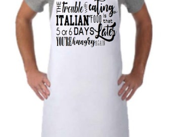 Italian apron | Etsy