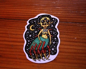 Psychedelic stickers | Etsy