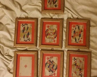 French playing cards | Etsy