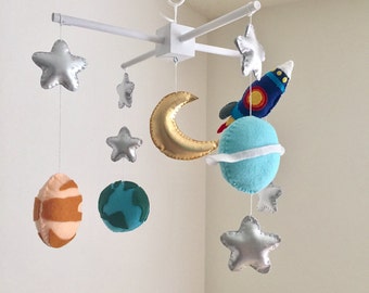 Planets mobile | Etsy