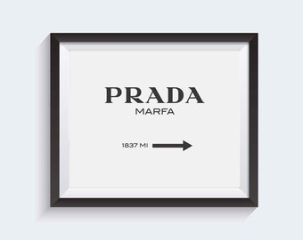 Prada marfa sign | Etsy