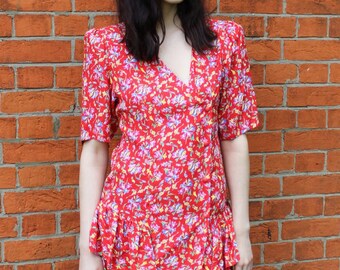 Retro mini dress | Etsy