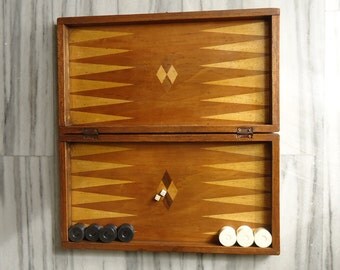 Vintage backgammon | Etsy