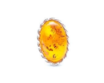 Baltic amber ring | Etsy