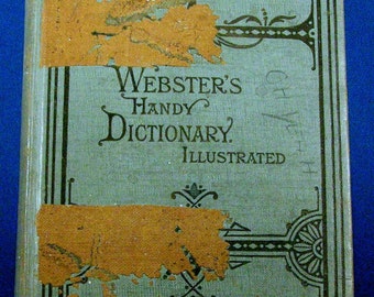 Webster dictionary | Etsy