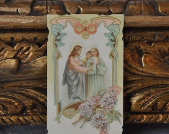 Antique holy card | Etsy