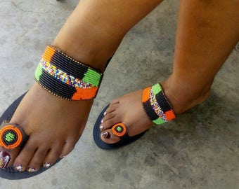 Kenyan sandals | Etsy