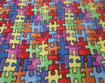 Autism fabric | Etsy