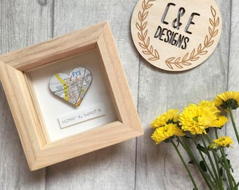 Coordinates gift | Etsy