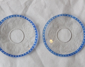 Glass bobeches | Etsy