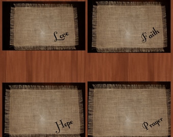 Christian placemats | Etsy