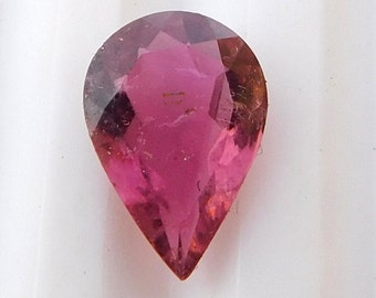 Pear pink stone ring | Etsy