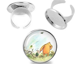 Winnie the pooh ring | Etsy