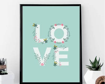 Love letter art | Etsy