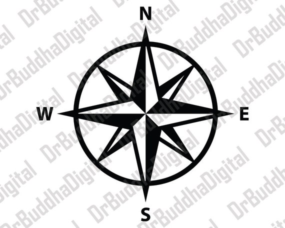 Holiday Sale Compass Rose SVG Collection Compass DXF