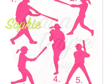 Vinyl Infinity Softball decal