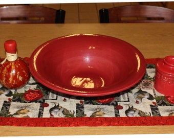 Rooster table runner | Etsy