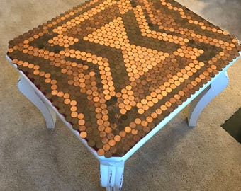 Penny table | Etsy