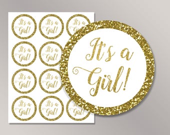 Its a girl sticker | Etsy