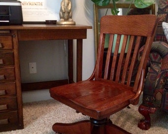 Bankers chair | Etsy