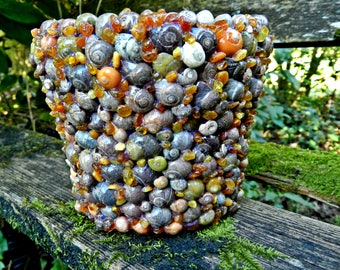 Mosaic flower pot | Etsy