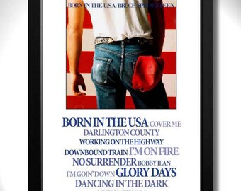 Bruce springsteen | Etsy