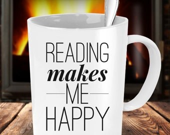 Reading mug | Etsy