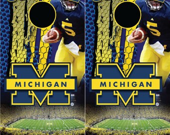 Michigan cornhole | Etsy