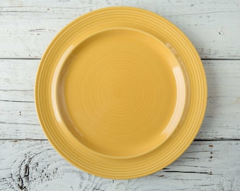 Yellow dinner plates | Etsy