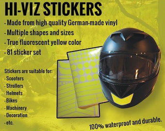 Bike helmet decal | Etsy