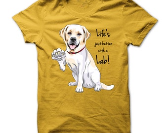 Labrador tshirt | Etsy