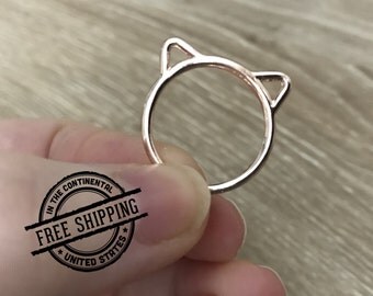 Cat ring | Etsy