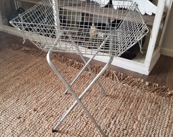 Vintage wire basket | Etsy