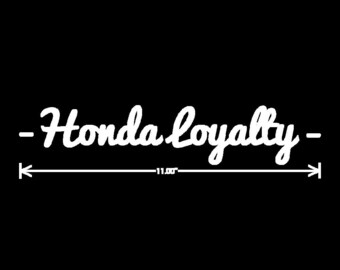 Sticker for honda | Etsy
