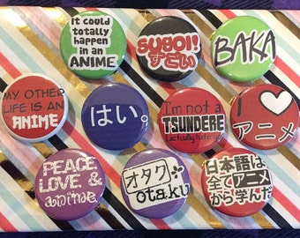 Anime pins | Etsy