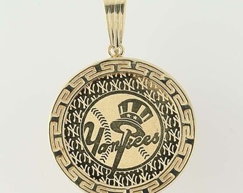 Yankees necklace | Etsy