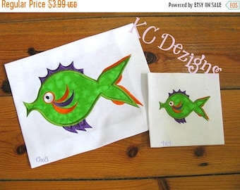 Tropical fish fabric | Etsy