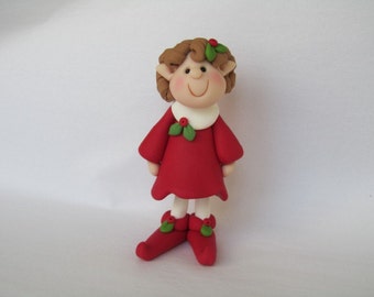 Polymer clay elf | Etsy